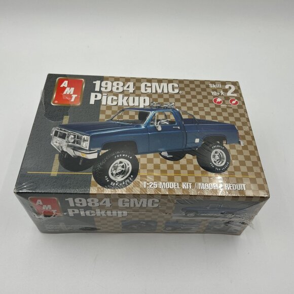 AMT | Toys | 205 Amt 984 Gmc Pickup 125 Scale Skill 2 Model Kit Nib ...
